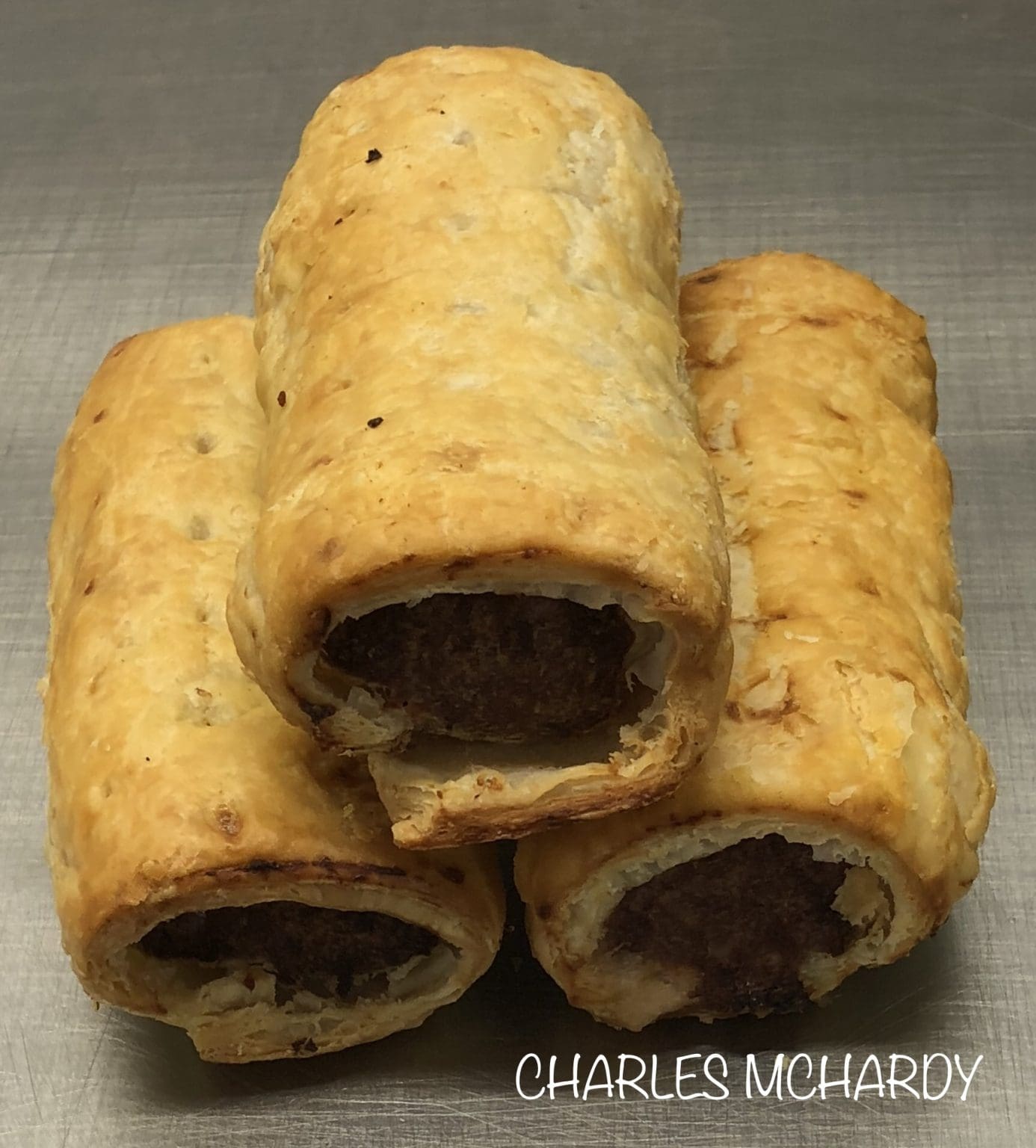 Beef Sausage Rolls - Charles McHardy Butchers